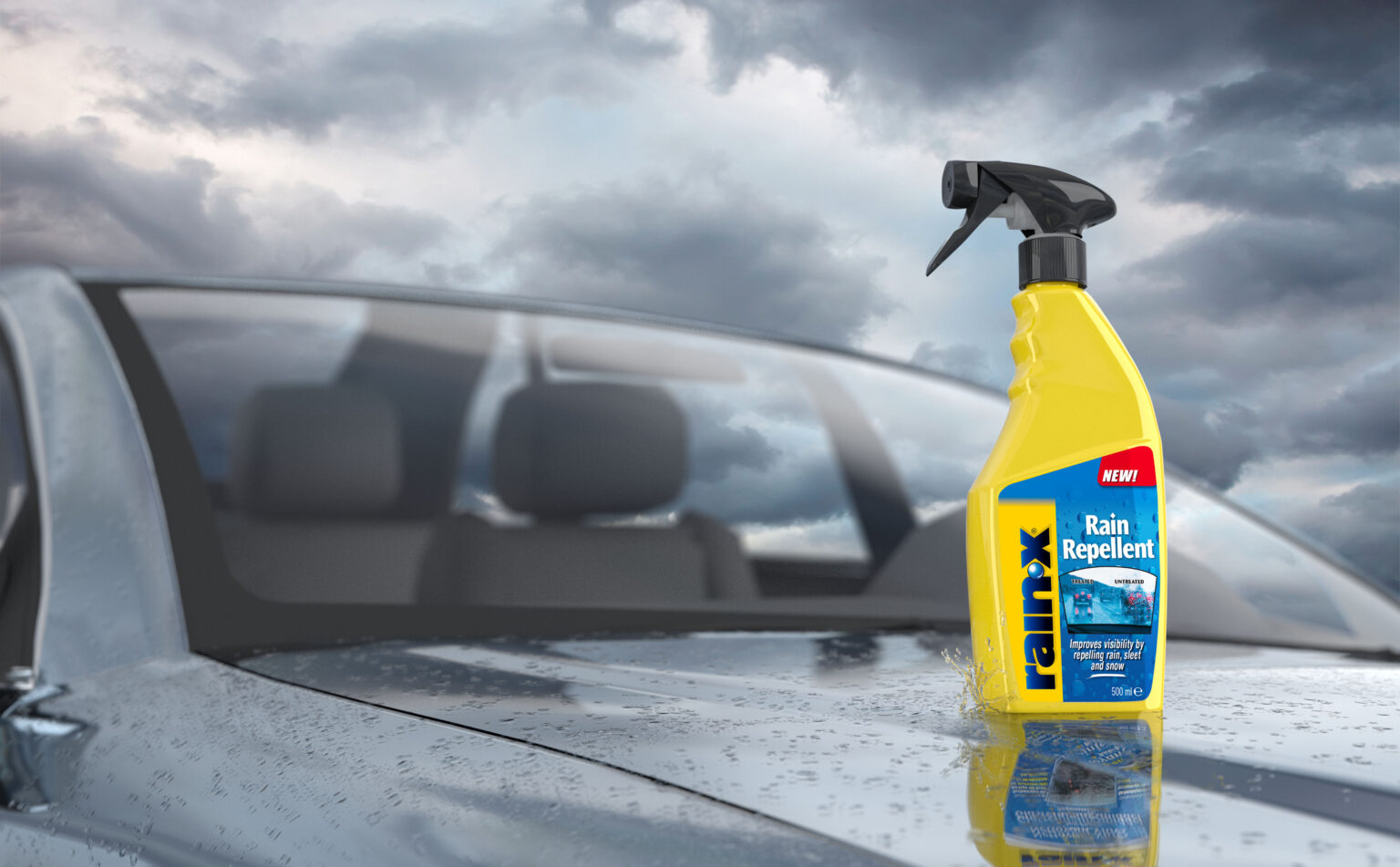 500 ml Rain-X Rain Repellent | Long-Lasting Clarity
